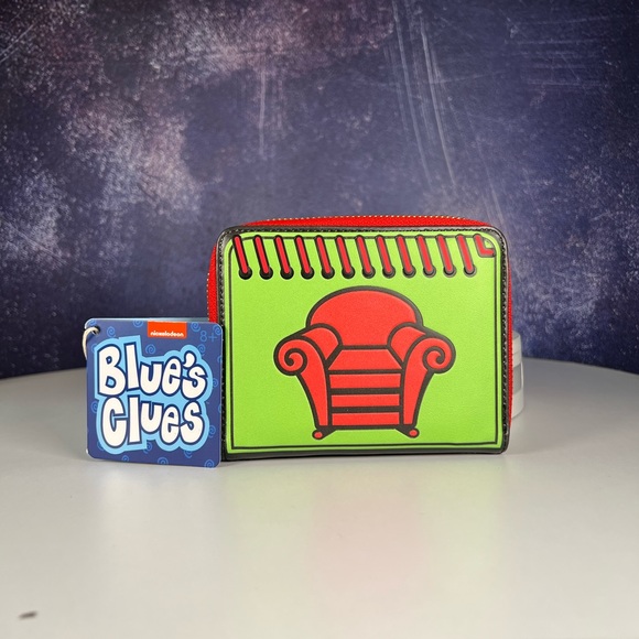 Loungefly | Bags | Loungefly Blues Clues Handy Dandy Notebook Zip ...